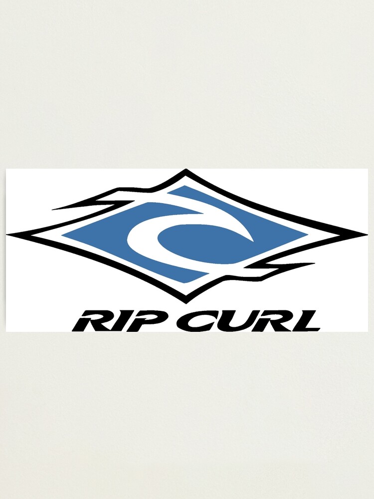 "SURFING-RIPCURL LOGO" Photographic Print by Rux501shop | Redbubble