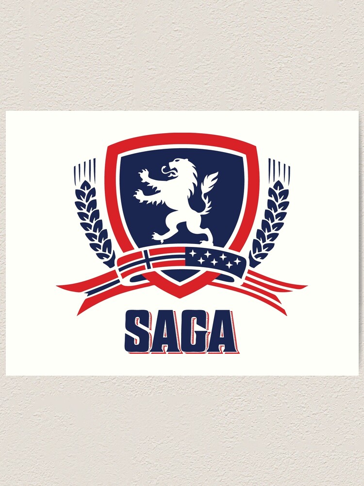 "SAGA Official Merchandise " Art Print for Sale by fvsaga | Redbubble