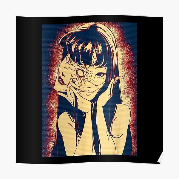 Póster «Classic Tomie Japanese Manga Girl Ito.Junjiss» de obeisance ...