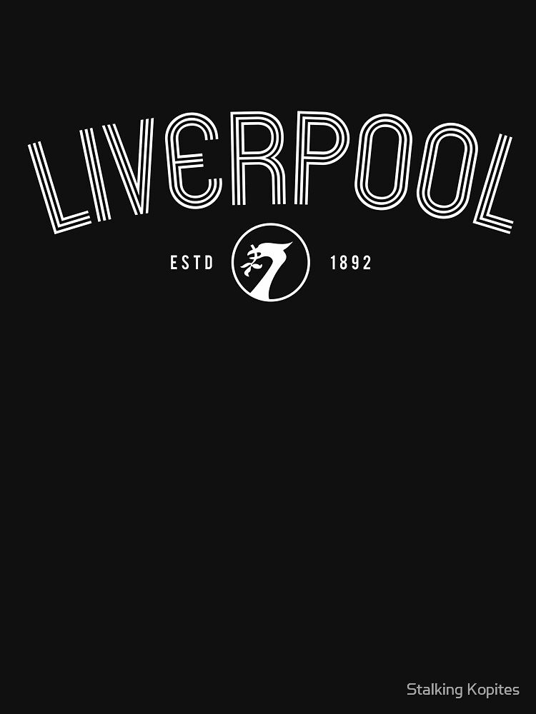 "Liverpool FC Typography " T-shirt for Sale by StalkingKopites ...
