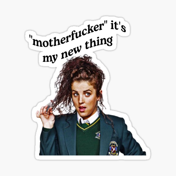 "Michelle Mallon derry girls" Sticker for Sale by hala . | Redbubble