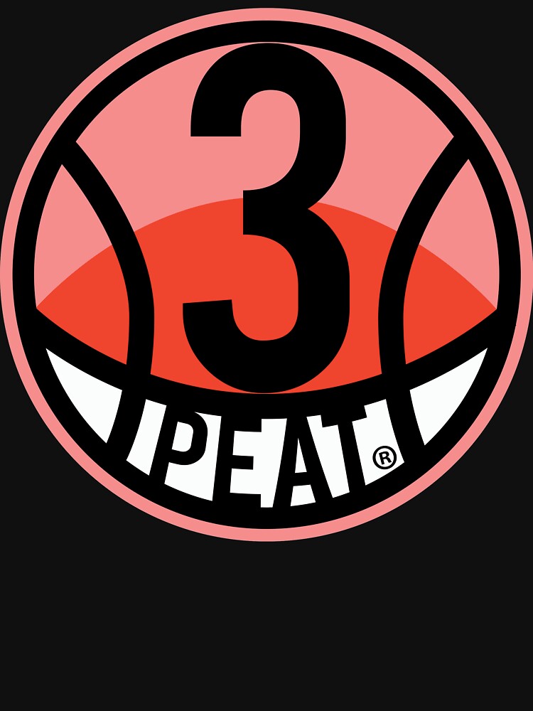 "3Peat Ball" T-shirt for Sale by threepeat | Redbubble | threepeat t ...