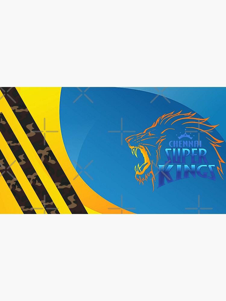 "Csk ipl 2021" Sticker for Sale by Elegant Fox | Redbubble