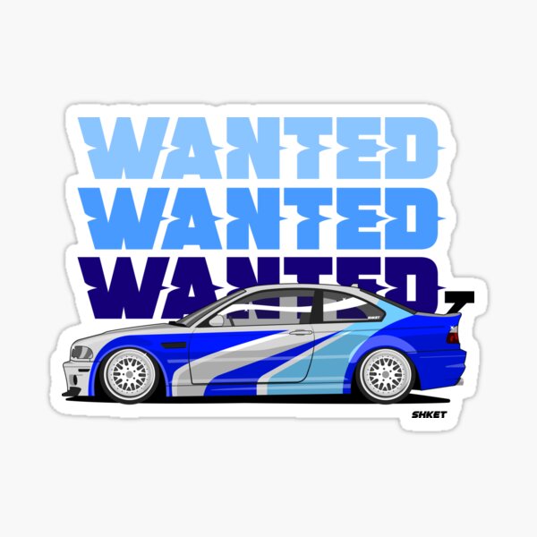 Nfs Most Wanted Stickers | Redbubble