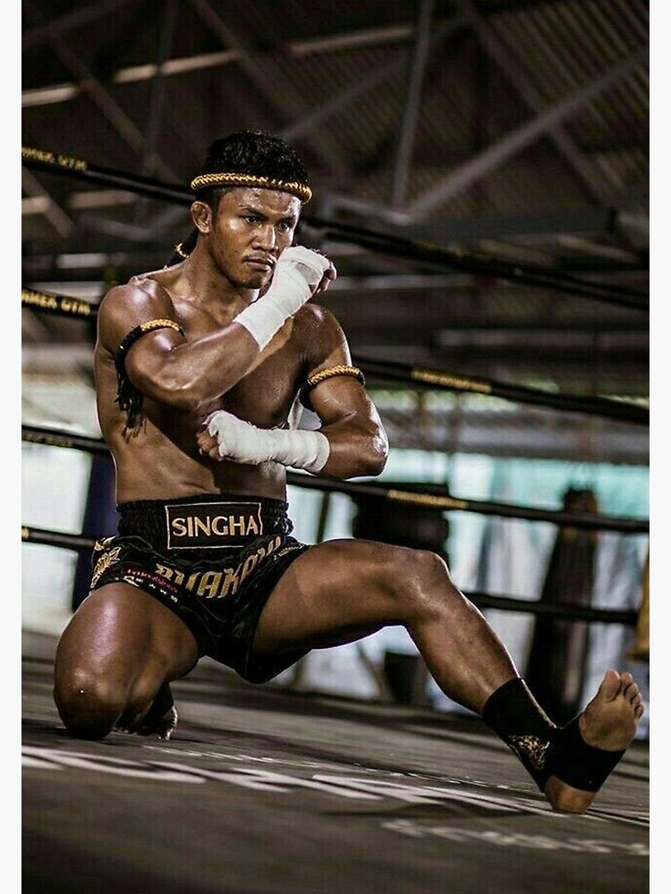 "buakaw " Poster by dellamuertos | Redbubble