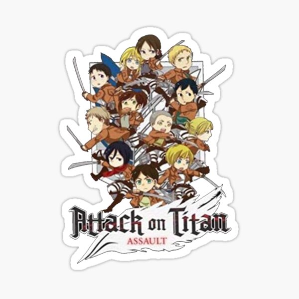 "AOT" Sticker for Sale by Crickto | Redbubble