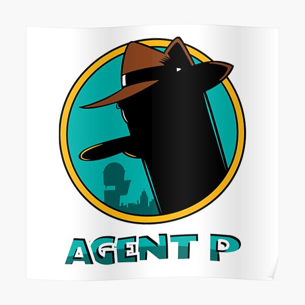 "Agent P" Poster by EasterJohnson | Redbubble
