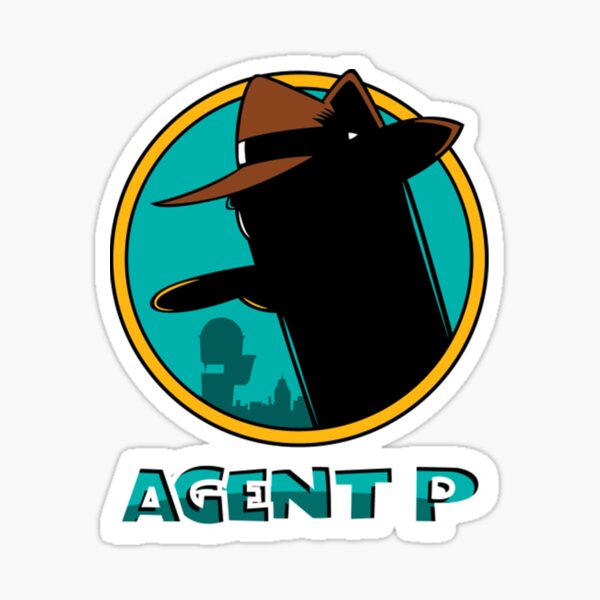 "Agent P" Sticker for Sale by EasterJohnson | Redbubble