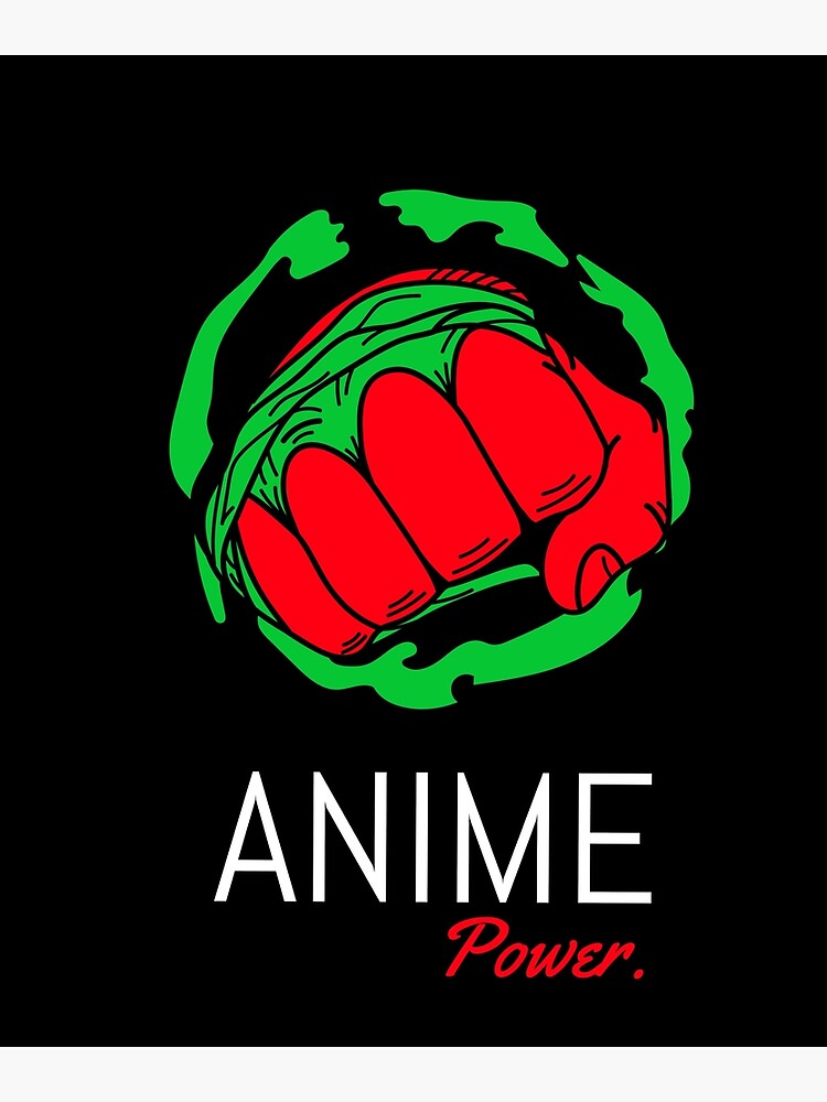 "Anime Power Punch - Tokyo Aesthetic" Art Print by TokyoAesthetics ...