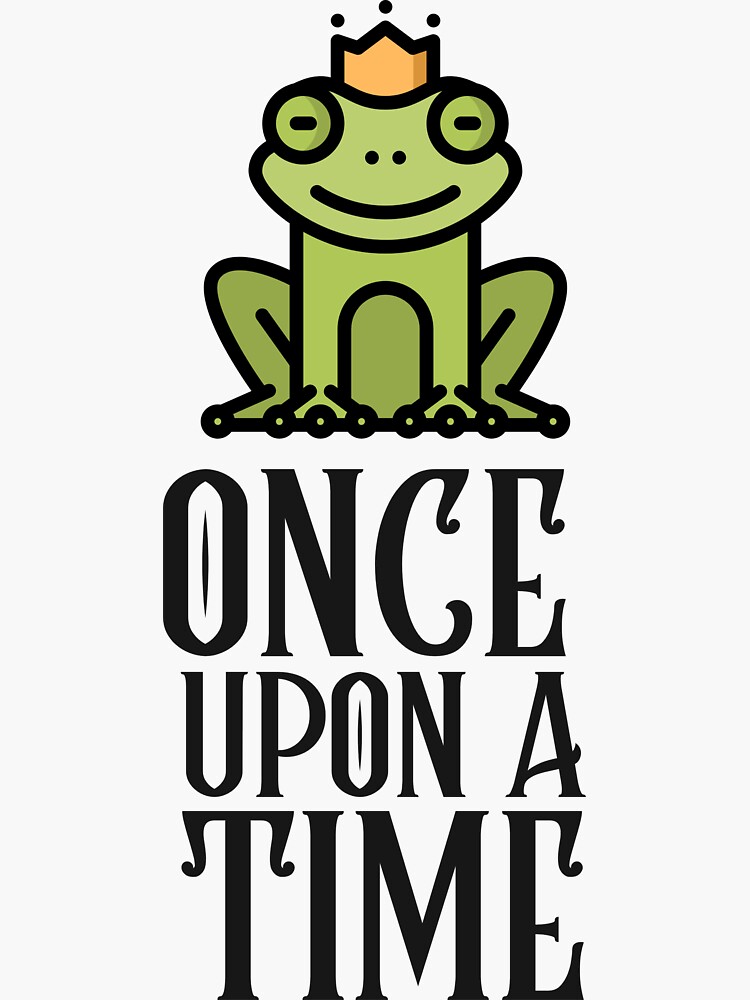 "just a frog(once upon a time)" Sticker for Sale by seolstory | Redbubble