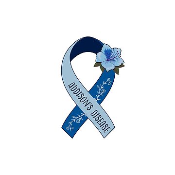"Addison's Disease Awareness, Addison's Disease Ribbon" Sticker for ...