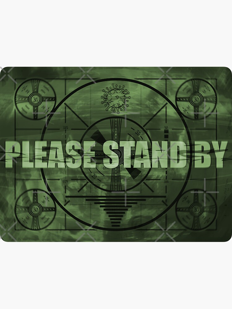 "Fallout Please Stand By " Sticker by katemargoli | Redbubble