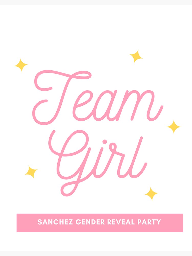 "team girl" Sticker by luvartist | Redbubble