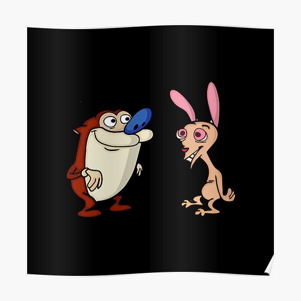 "BEST SELLER - Ren and Stimpy Merchandise" Poster by LianzhouaMoon ...