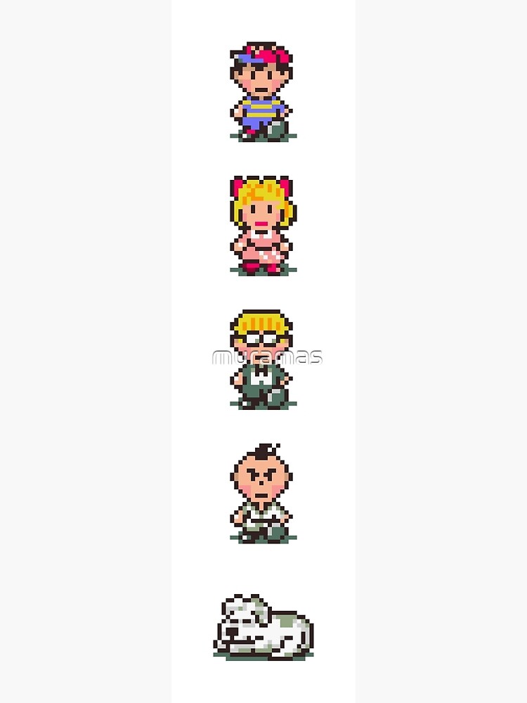 "Earthbound - Characters" Poster by muramas | Redbubble