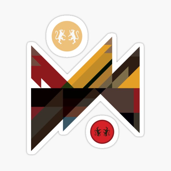 "The Fereldans - Dragon Age Geometric Art" Sticker for Sale by YTBooks ...