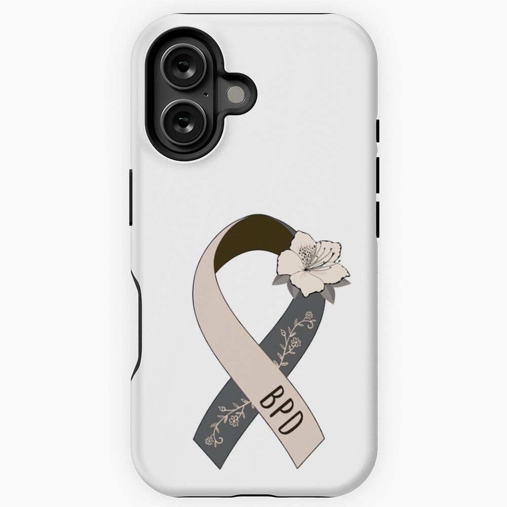 "Borderline Personality Disorder Awareness, BPD Ribbon" Sticker for ...