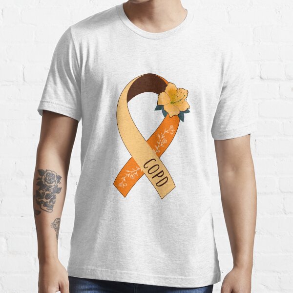 "Chronic Obstructive Pulmonary Disease Awareness, COPD Ribbon" T-shirt ...