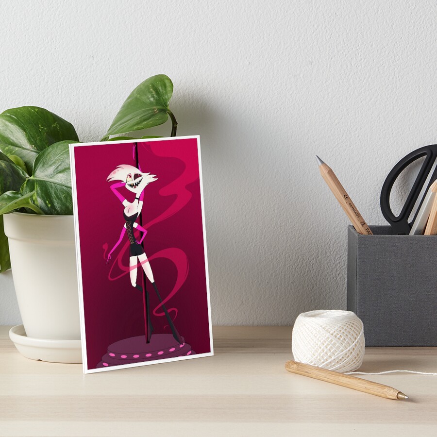 "Angel Dust Addict" Art Board Print for Sale by Ocatpus-sensei | Redbubble