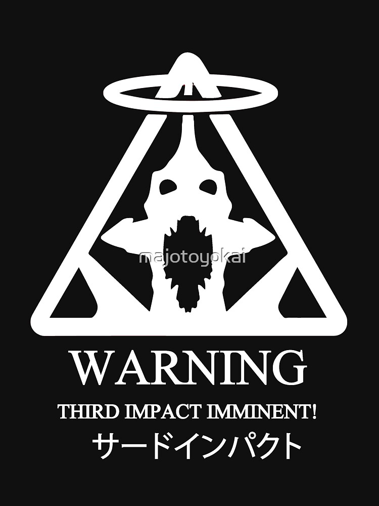 "THIRD IMPACT IMMINENT" T-shirt for Sale by majotoyokai | Redbubble ...