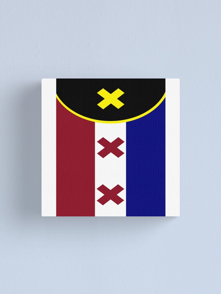 "lmanburg flag dream smp minecraft youtuber design" Canvas Print for ...