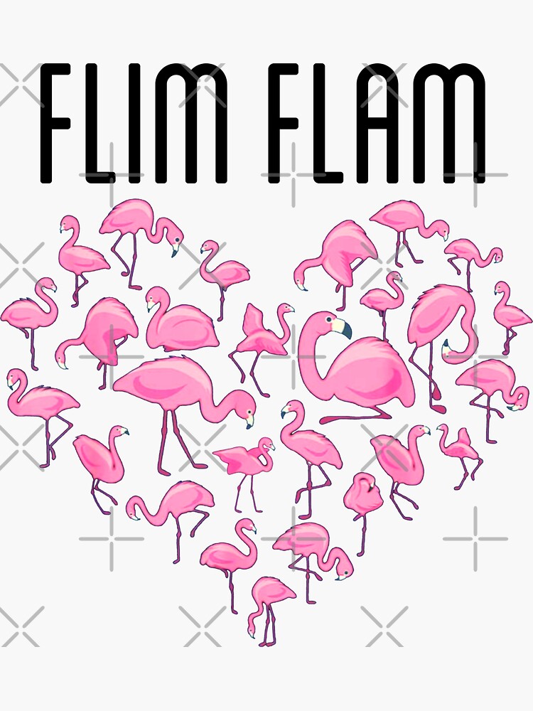 "Flim Flam" Sticker for Sale by Addieez | Redbubble