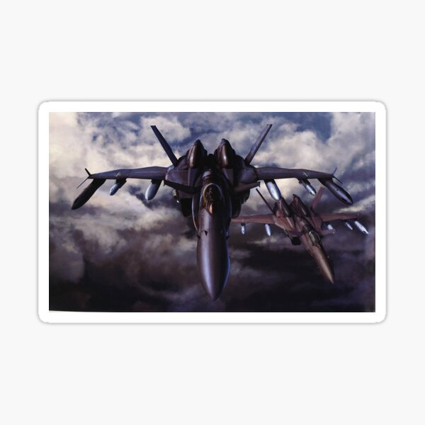 "macross" Sticker for Sale by Hedshirt | Redbubble