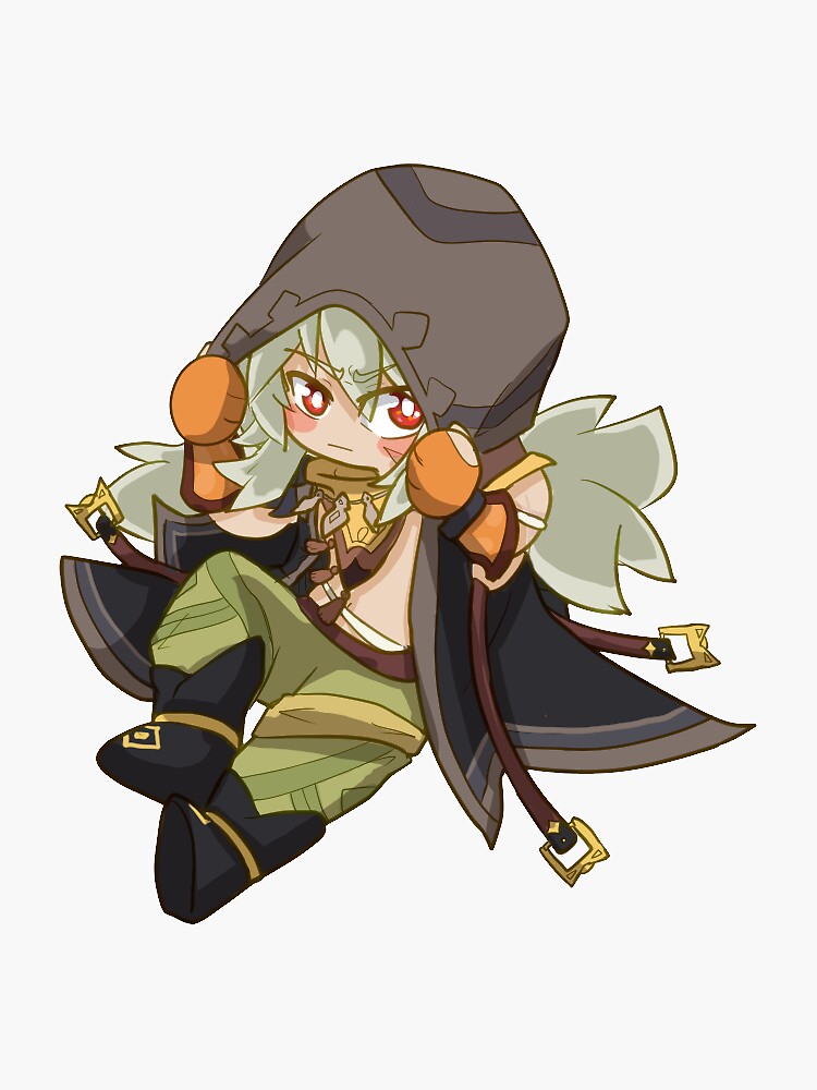 "Razor Genshin Impact Chibi" Sticker for Sale by pkmtrainerBenny ...