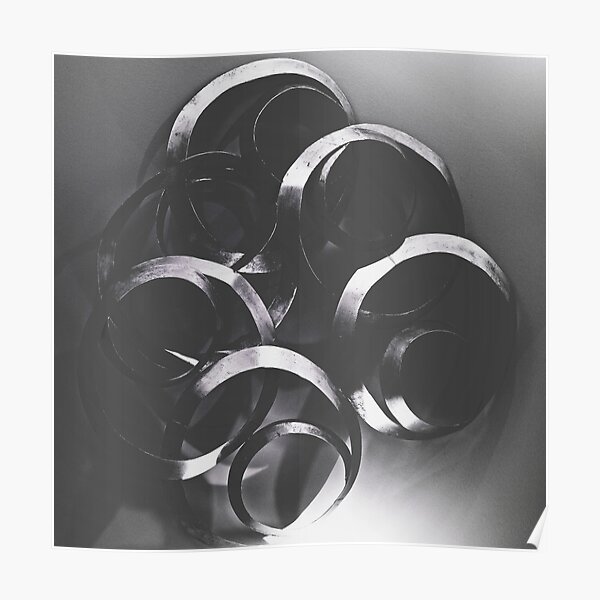 "Black and white iron surrealist art" Poster for Sale by Schuva | Redbubble