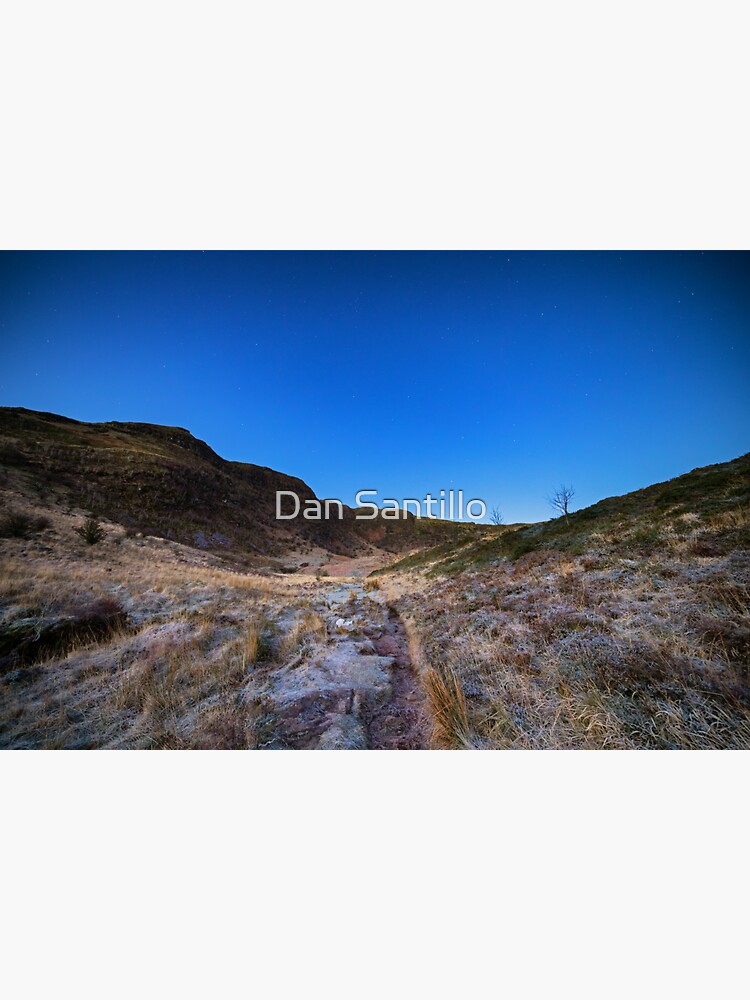"Craig Cerrig-gleisiad in blue hour" Sticker for Sale by dasantillo ...