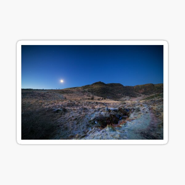 "Craig Cerrig-gleisiad in blue hour" Sticker for Sale by dasantillo ...