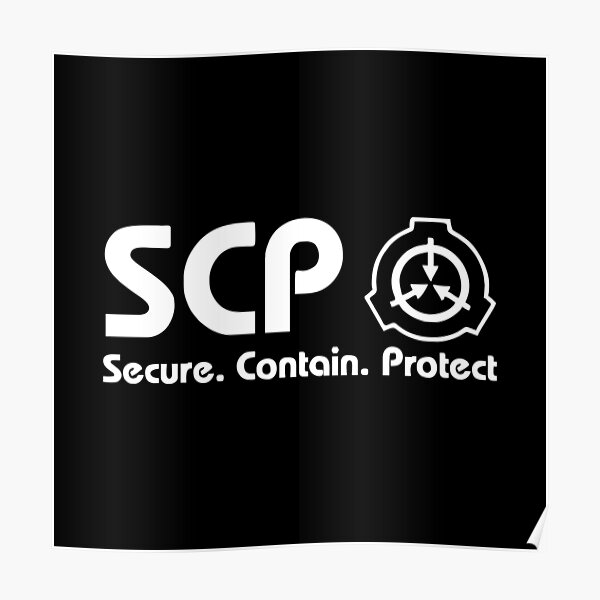 "BEST SELLER - SCP Foundation Merchandise" Poster by MarbellaaMoon ...