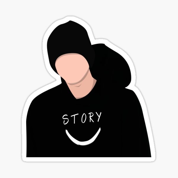 "nf story " Sticker for Sale by mahmoudrakha | Redbubble