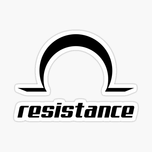 "resistance" Sticker for Sale by KomuShop | Redbubble