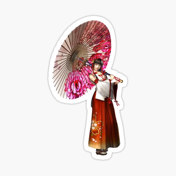 "Samurai Warriors 4 Okuni Full Body" Sticker for Sale by thePeachPit ...