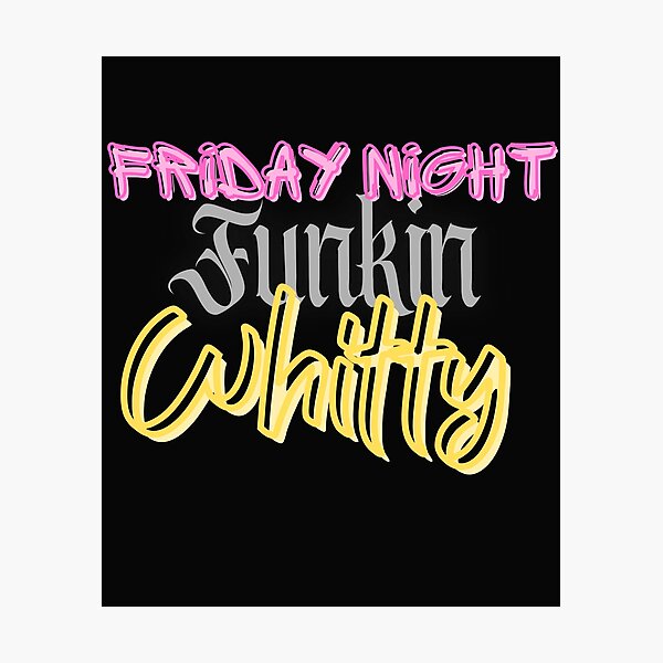 "Friday Night Funkin Battle With Whitty" Photographic Print for Sale by ...