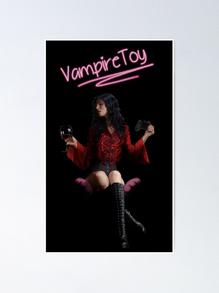 "VampireToy" Poster for Sale by VampireToyTTV | Redbubble