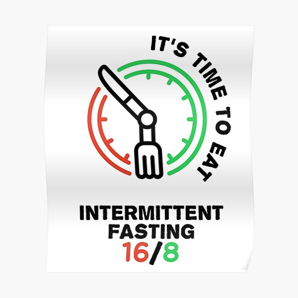 Intermittent Fasting Posters | Redbubble