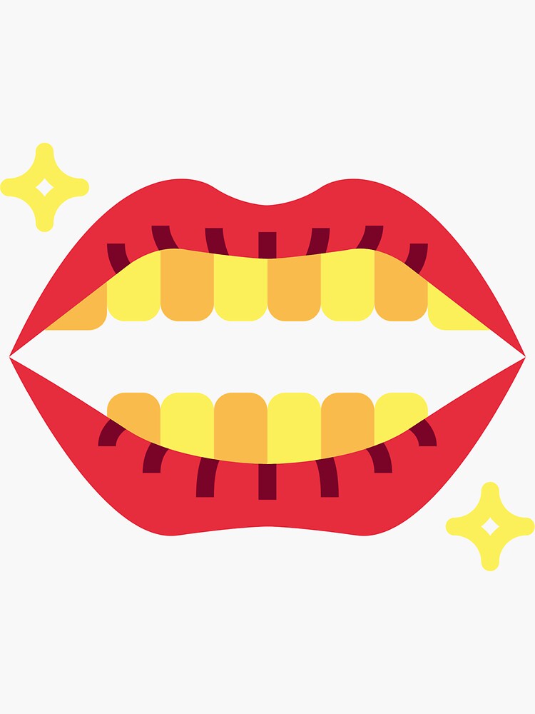 "bright laugh" Sticker by stw23 | Redbubble