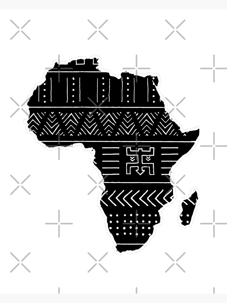 Black And White Printable Map Of Africa Outline Maps African Countries
