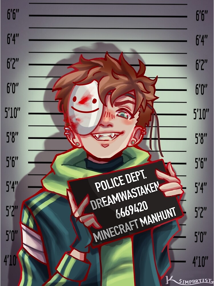 "Dream Mugshot" Postcard for Sale by ksimpartist | Redbubble