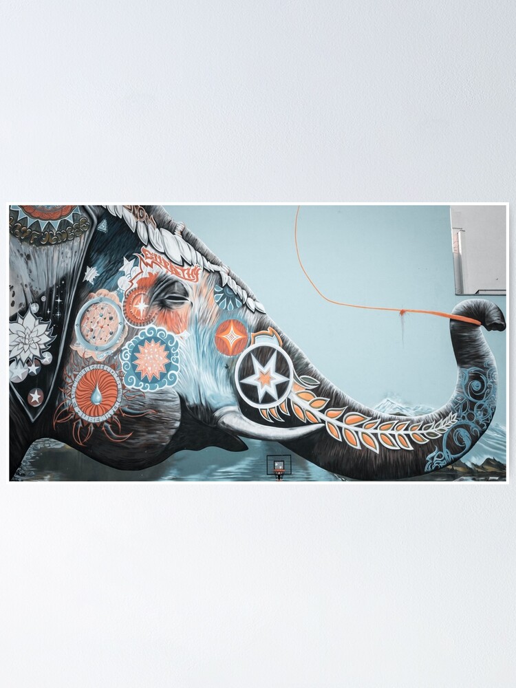 "Seeing Pink Elephants" Poster for Sale by 7AJA | Redbubble