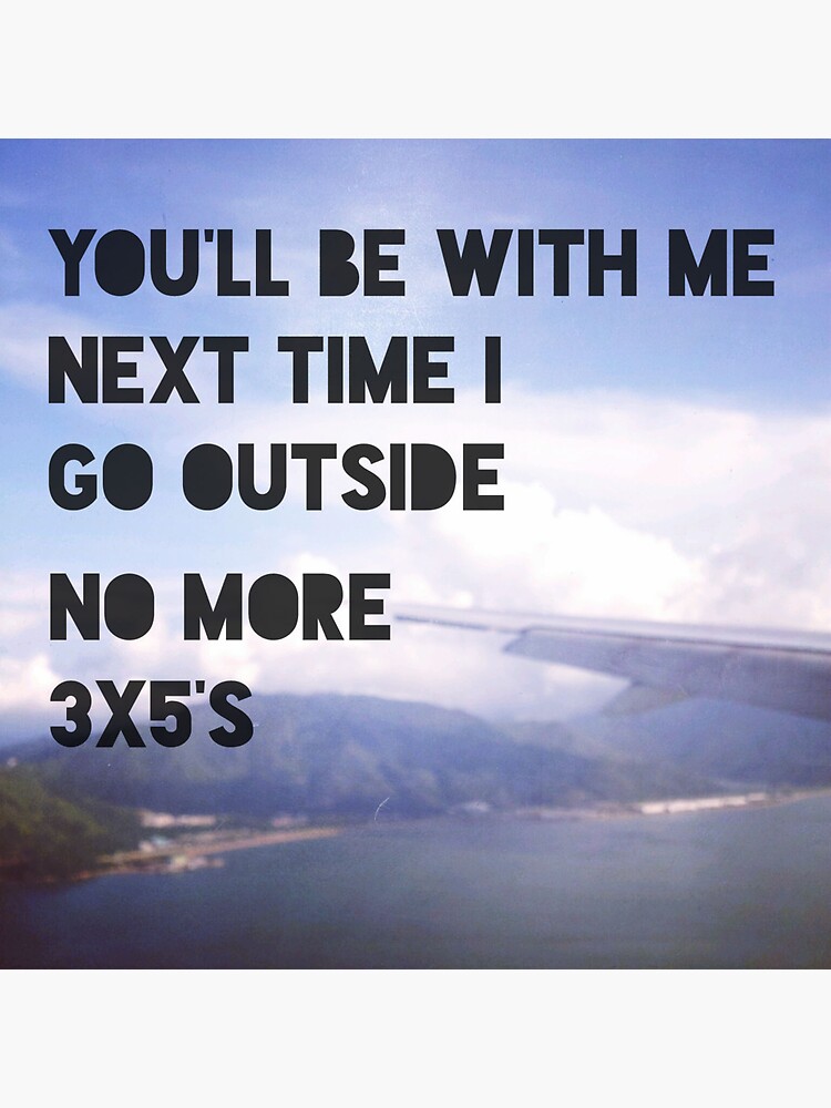 "3X5" Sticker for Sale by munchybunch | Redbubble