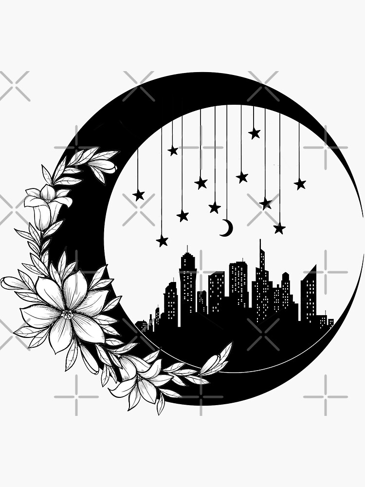 "Crescent City Symbol" Sticker for Sale by TG-ART- | Redbubble