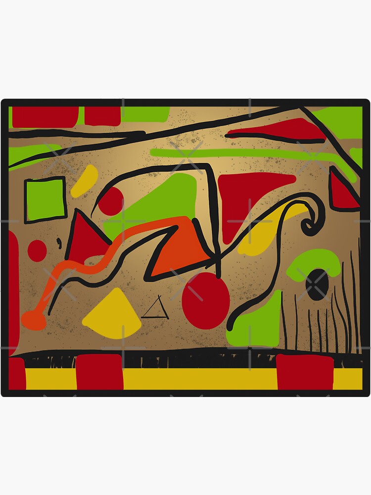 "Tom's Shapes | parks and rec" Sticker by ElliottBryan | Redbubble