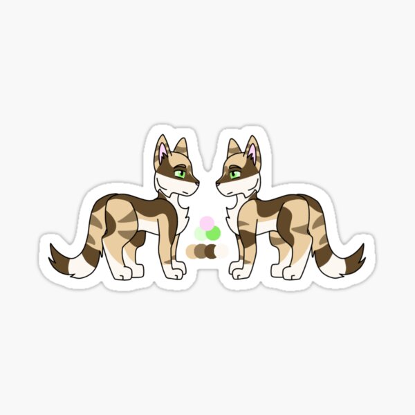 "Tawnypelt Ref" Sticker for Sale by ceolsonart | Redbubble