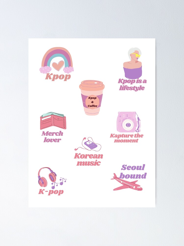 "Kpop stickers, cute kpop stickers, kpop fanart, kpop sticker pack ...