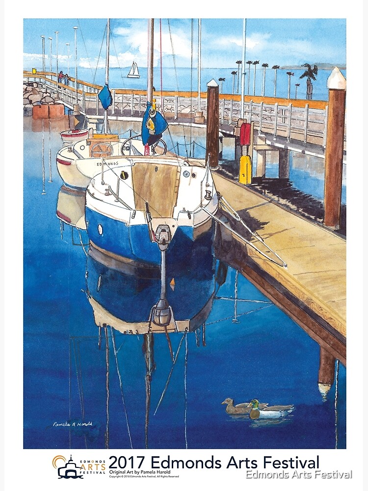 "2017 Edmonds Arts Festival Poster, Print, or Art Board" Art Print for ...