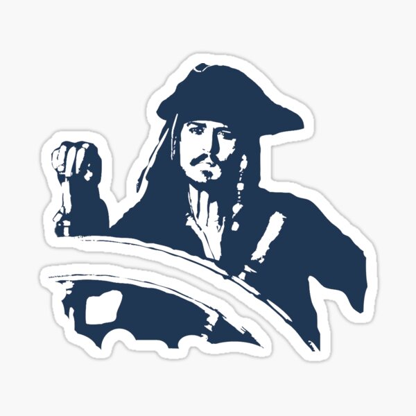 "Jack Sparrow" Sticker by Dio27W | Redbubble