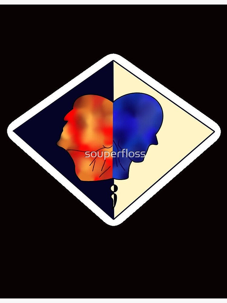 "Splitting - Borderline Personality Disorder" Poster for Sale by ...